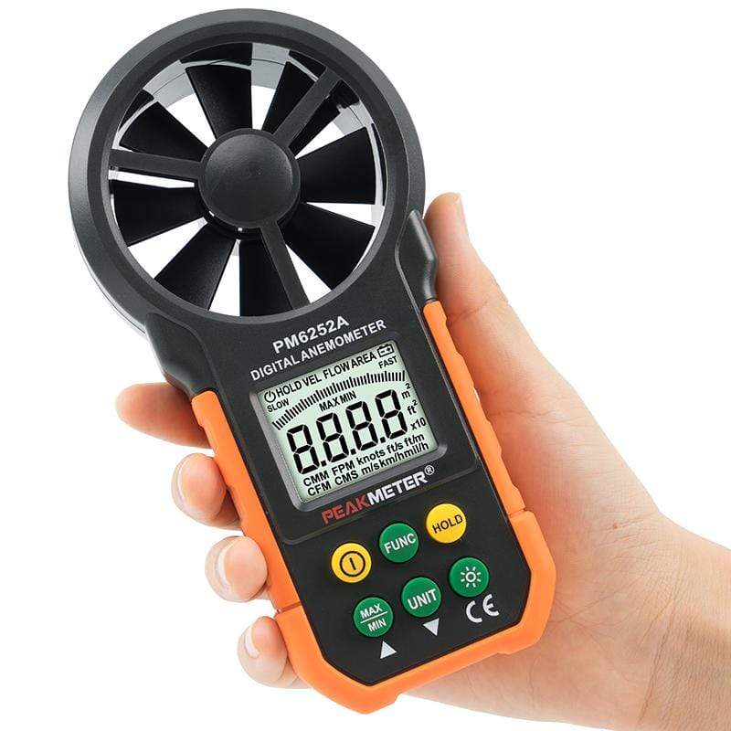 Peakmeter Digital Anemometer PM6252A – Carnage Tools